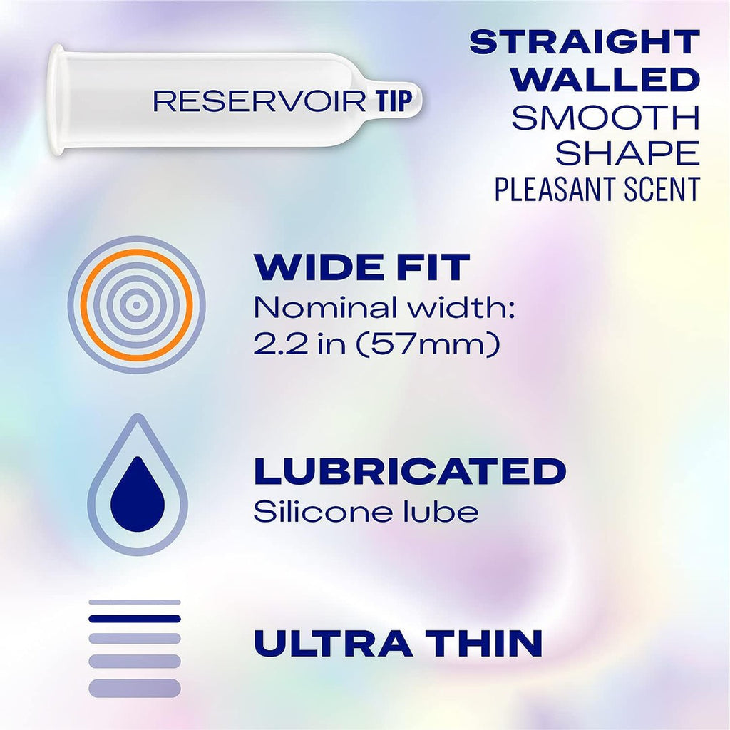 Durex Air Large Wide Fit Ultra Thin Condoms - 3 Pack – Condomania.com
