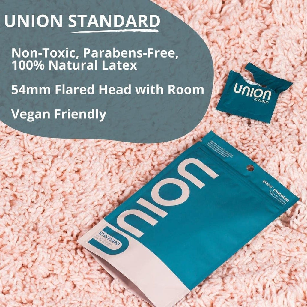 Union "Standard" Lubricated Condoms | Premium Vegan – Condomania.com