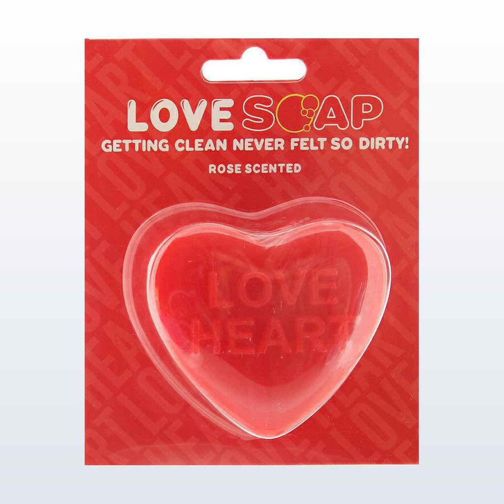 Love Heart Soap Bar (Rose-Scented) – Condomania.com