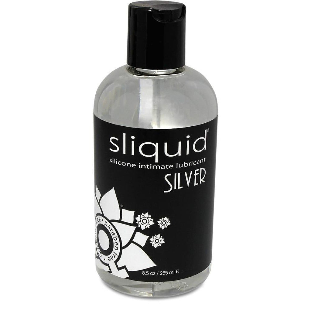 Sliquid "Silver" Silicone Lubricant | Natural Sex Lube – Condomania.com