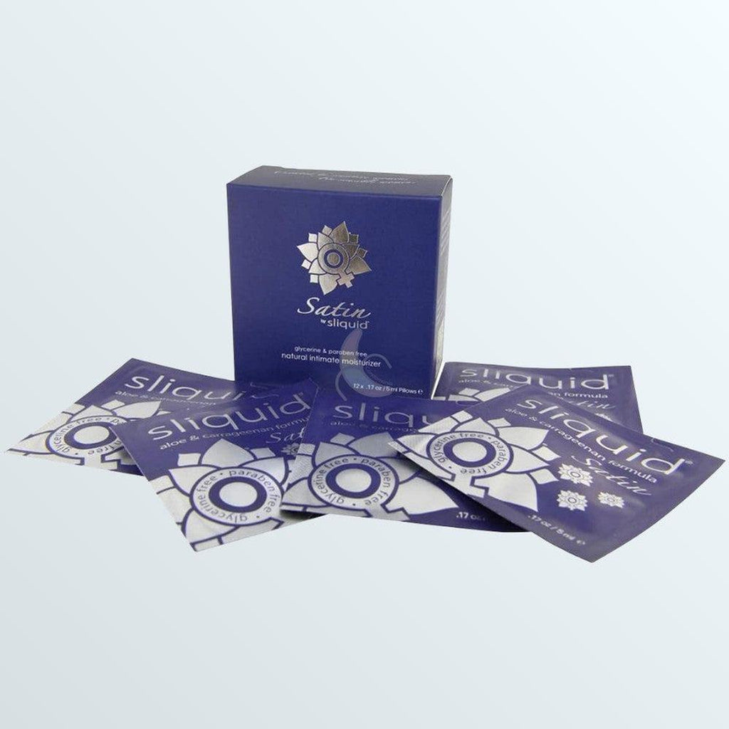 Sliquid Satin Lube Cubes | Lubricant Sample Packs – Condomania.com